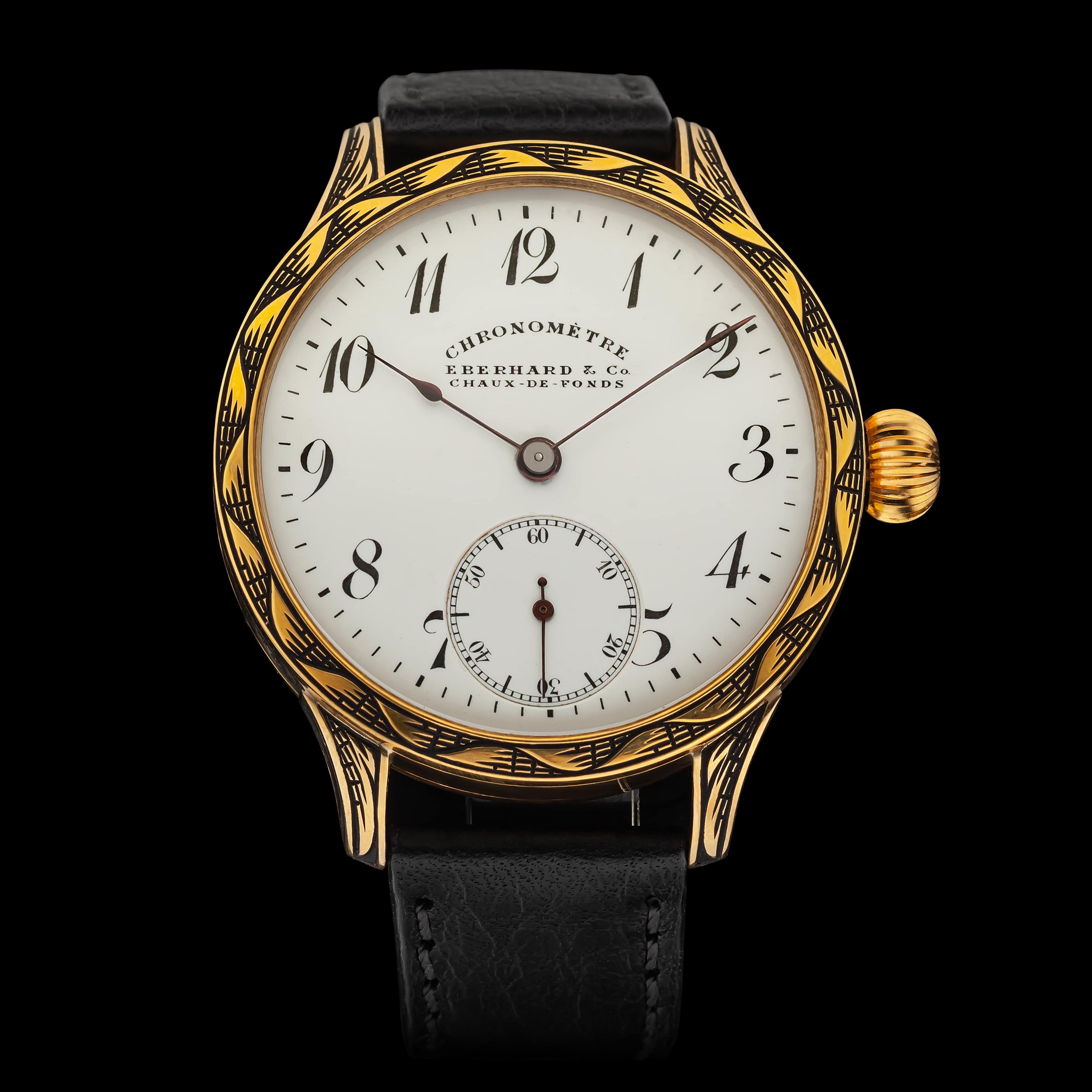 ELEGANCE Men's Wristwatch with CHRONOMETRE Mechanical Movement – The ...